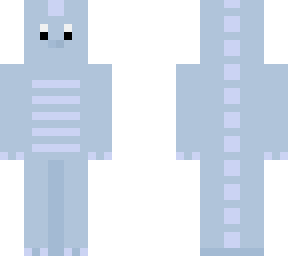 Cute blue dino | Minecraft Skin