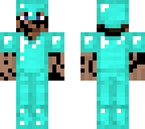 Diamond Armor Steve Minecraft Skins