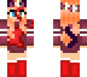 Elizabeth Afton Cat/Mefwa | Minecraft Skin