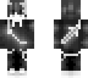 grayscale skin | Minecraft Skin