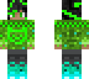 Neon radiation finished | Minecraft Skin