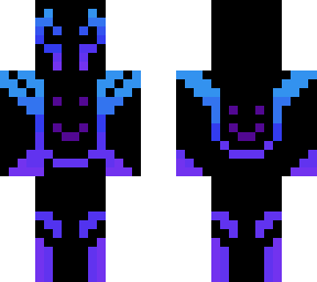 Blue Smile Minecraft Skins