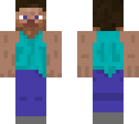 ripped steve | Minecraft Skins