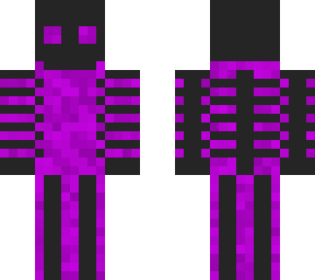 Purple Skeleton Minecraft Skins