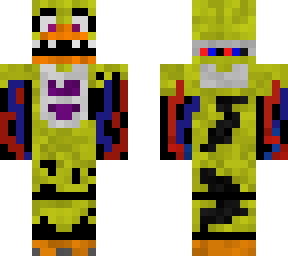 withered chica | Minecraft Skins