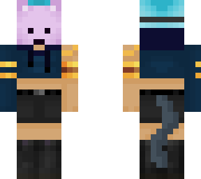 Alien cat | Minecraft Skin