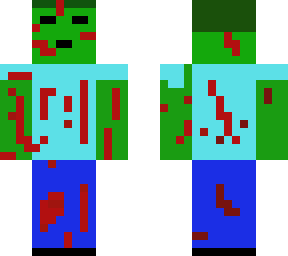Zombie Bloody Bloody Zombie Minecraft Skins