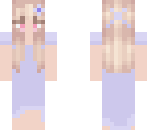 blue dress base | Minecraft Skins