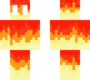 Fire skin :) | Minecraft Skin