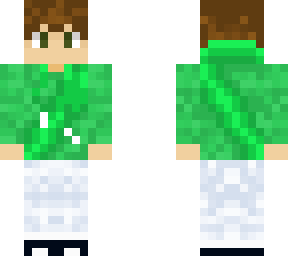Green Jacket Boy | Minecraft Skin