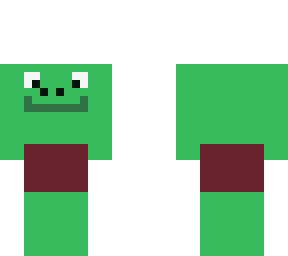 mr frog smiling friends | Minecraft Skins