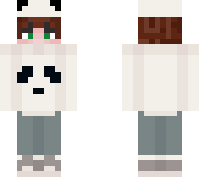 panda boy | Minecraft Skin