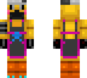 tormented Toy chica | Minecraft Skin