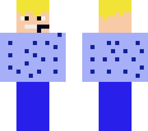 Blue Gamer Boy Minecraft Skins