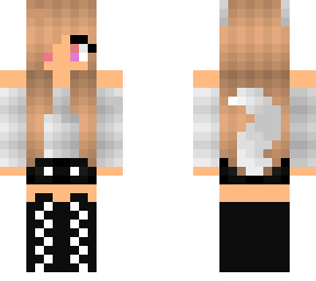 cute fox girl | Minecraft Skins