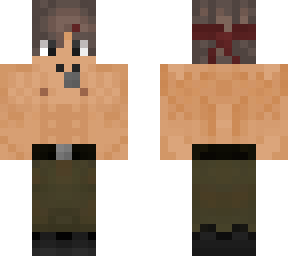 Rambo Minecraft Skins