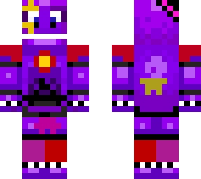 glamrock mr hippo | Minecraft Skin