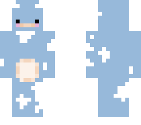 kawaii blue cow | Minecraft Skin