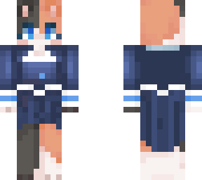 Lizzie is a calico cat?? | Minecraft Skin