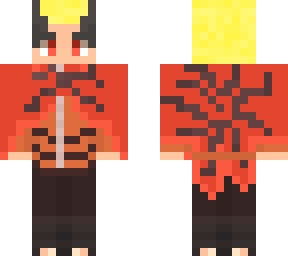 Naruto basically killing Kurama | Minecraft Skin