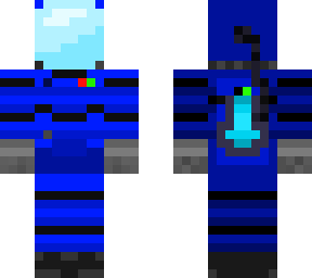 Blue Astronaut (Among Us) | Minecraft Skin