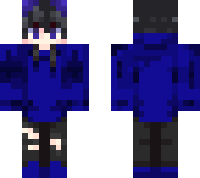 Blue Demon | Minecraft Skin