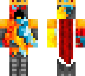 Fire Creeper Minecraft Skins
