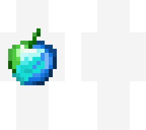 Apple Cyan Green Blue Minecraft Skins