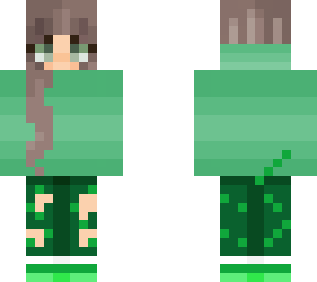 green girl | Minecraft Skin