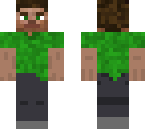 Green Steve Minecraft Skins