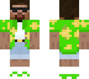 hawaiian steve | Minecraft Skins