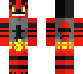 incineroar | Minecraft Skins