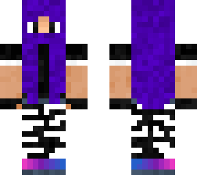 Long Dark Purple | Minecraft Skin
