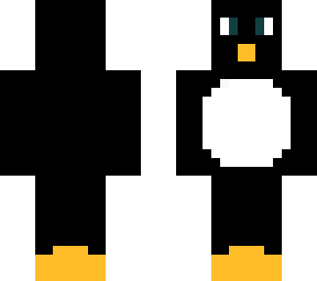 Cute Penguin Minecraft Skins