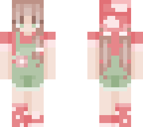 garden girl apron | Minecraft Skins