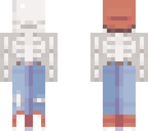 Skeleton in pants | Minecraft Skin