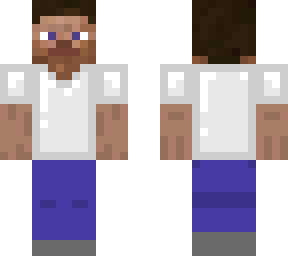 steve with iron chestplate | Minecraft Skin