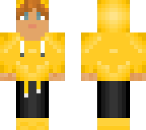 yellow hoodie | Minecraft Skins