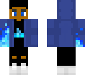 blue fire | Minecraft Skins