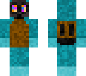 Chernobyl Liquidator with eyes affected by radiation | Minecraft Skin
