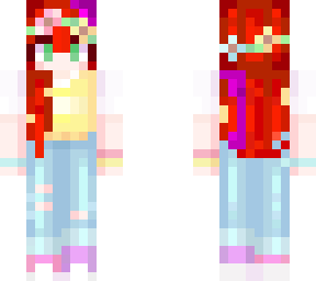 Cottagecore Ginger | Minecraft Skin