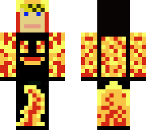 Fire Gamer | Minecraft Skin
