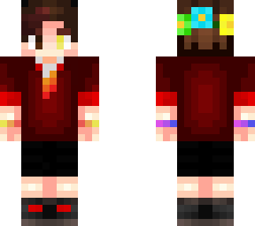 Hidden Fox Atom | Minecraft Skin