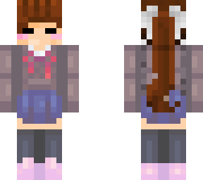Monika Minecraft Skins