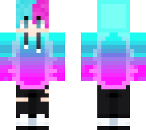 Blue Gamer Boy Minecraft Skins