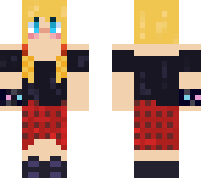 Punk Girl Auri | Minecraft Skin