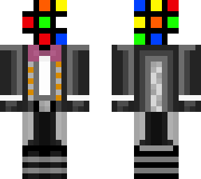 Rubix (The Rubik's Cube) | Minecraft Skin