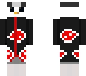Snowman In Akatsuki robe | Minecraft Skin