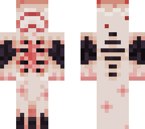 WARDEN INVERTED COLORS (with effects) | Minecraft Skin