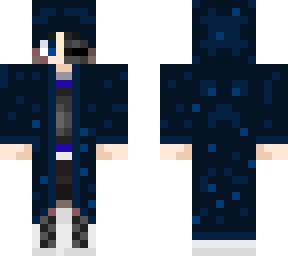 Blue wither | Minecraft Skin
